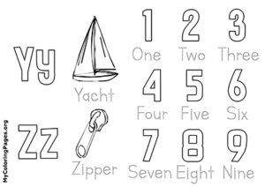 ABC coloring - MyColoringPages | Free Coloring Pages